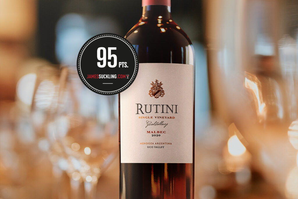 Single vineyard labels highly-rated by James Suckling - Bodega Rutini Wines